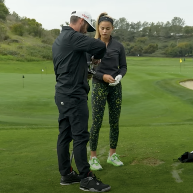 Gabby Golf Girl Fitting And Club Build Trottiegolf